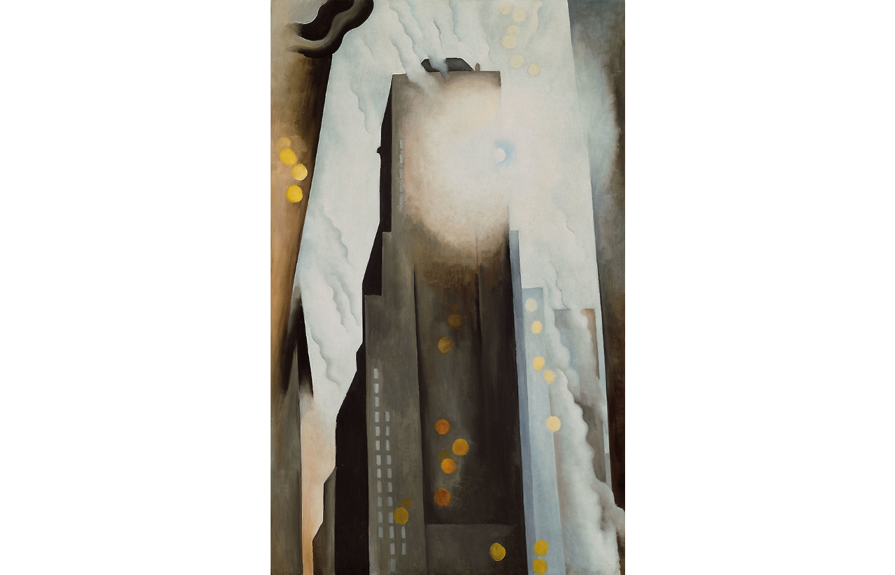 Radiator Building, Night, New York (1927)by Georgia O'Keeffe - SECRET ...