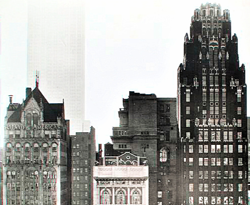 Radiator Building, Night, New York (1927)by Georgia O'Keeffe - SECRET ...