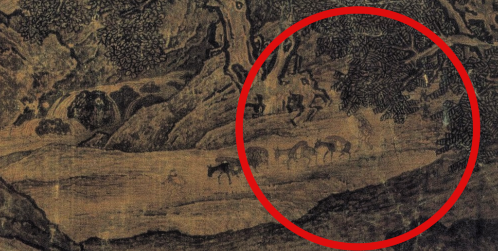 Travelers Among Mountains and Streams (c. 1000)by Fan Kuan - SECRET IMAGES